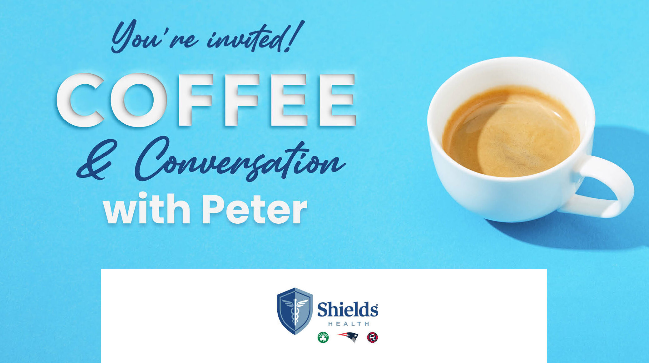 Coffee & Conversation with Peter - Shields